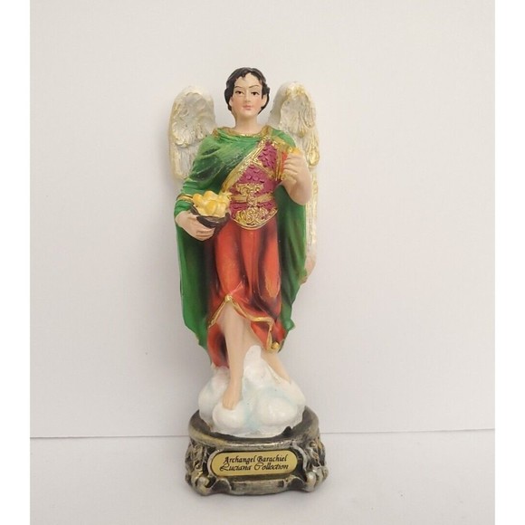 Accents | Archangel Barachiel Luciana Collection Resin Figurine 5 ...